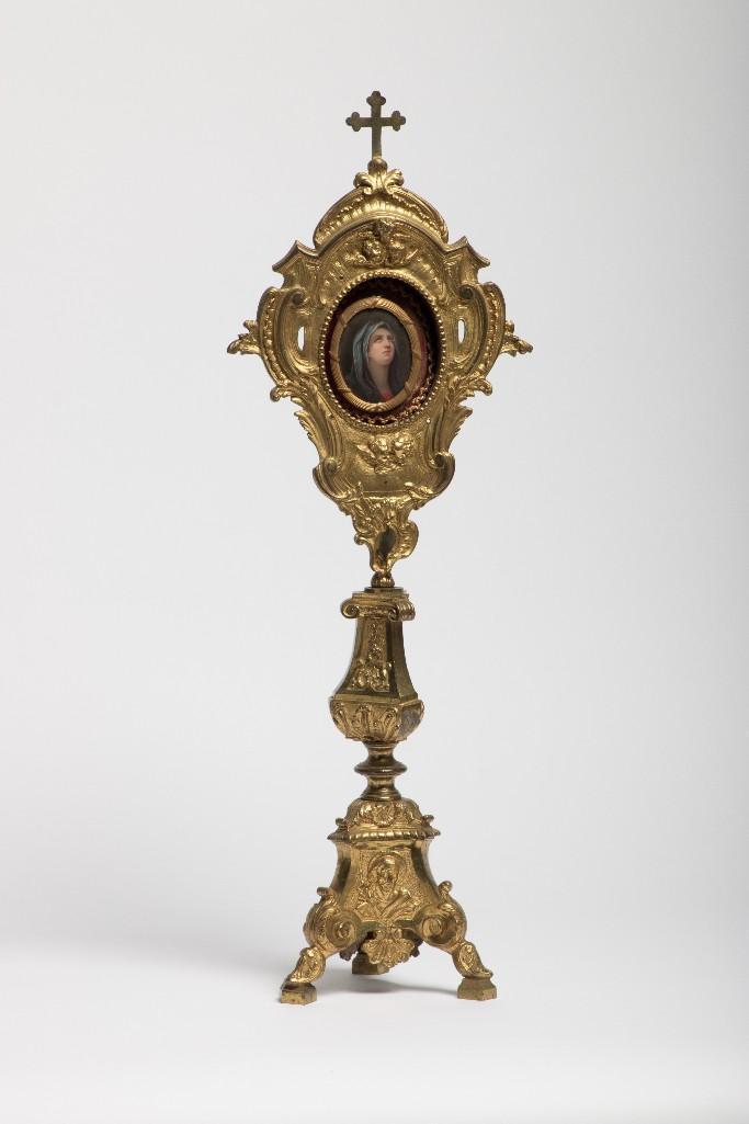 Antique Monstrance Virgin Mary Hand Painted Plaque - Dec 07, 2019 ...