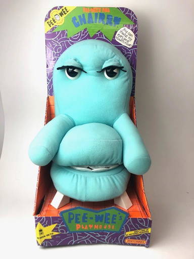Pee Wee Herman Chairy Toy Moving Eyes Mouth Nib