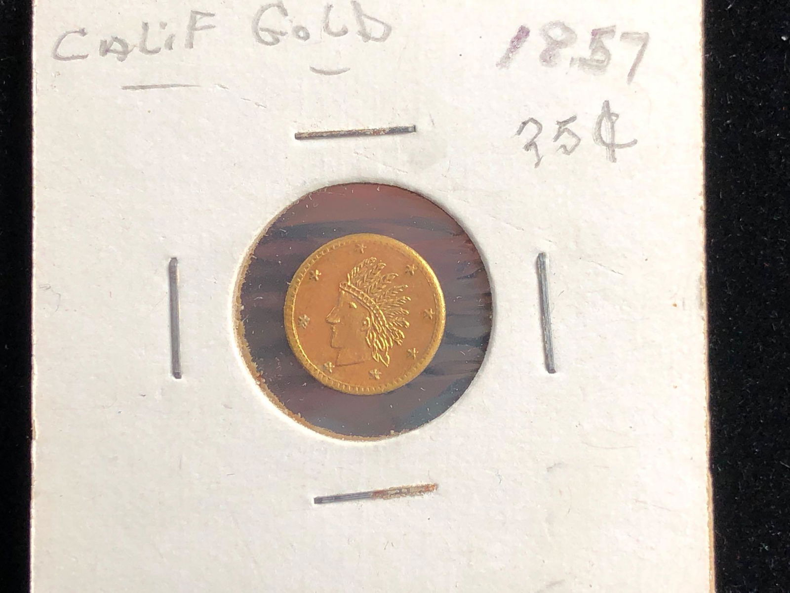 1857 California Gold Coin Token