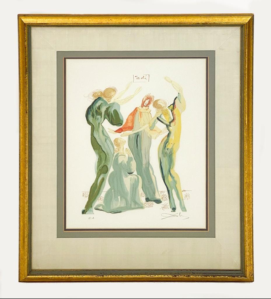 SALVADOR DALI SIGNED PRINT "TUNA FISHING" 1967 VERIFIED (#0402) on Jun ...
