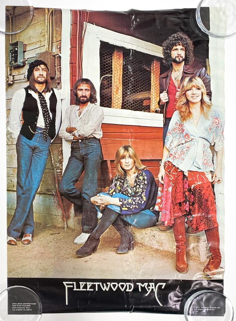 Original 1977 Fleetwood Mac Poster