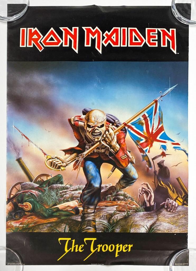 Original 1984 Iron Maiden Poster Trooper Derek Riggs - Aug 15, 2021 ...