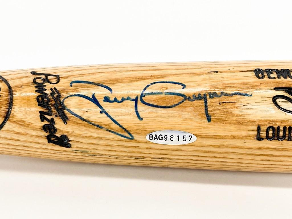 Tony Gwynn Signed Louisville Slugger Baseball Bat
