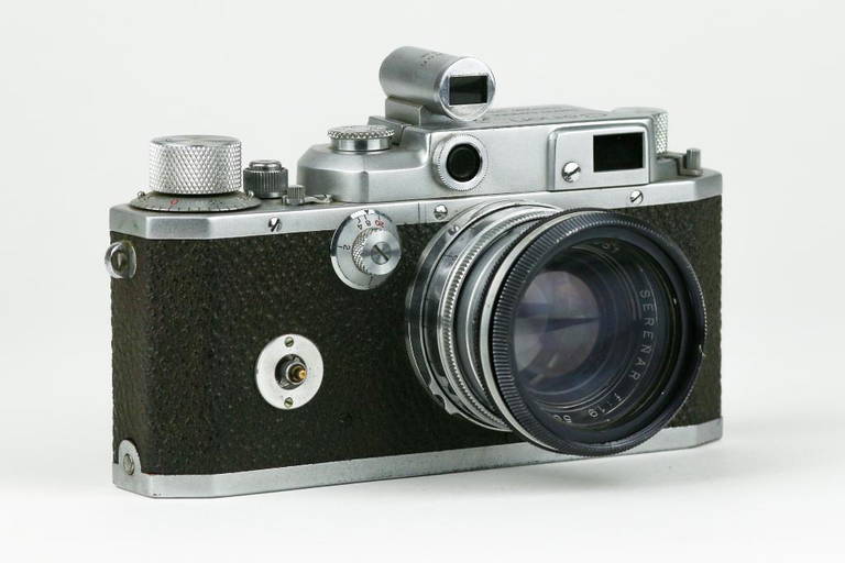 Canon Ii Series Rangefinder Camera & 135mm Viewfinder & Senenar 50mm F ...