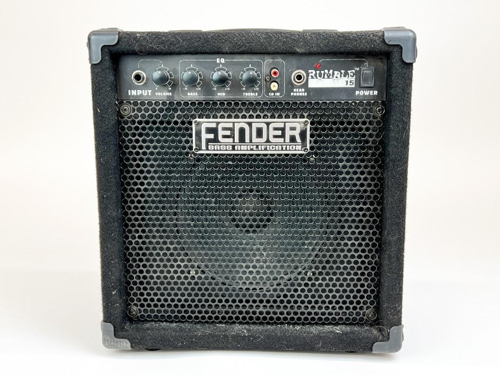 Fender Rumble 15 Bass Amp.