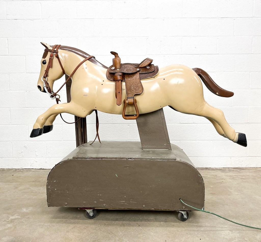 Vintage Coin Op Horse Kiddie Ride