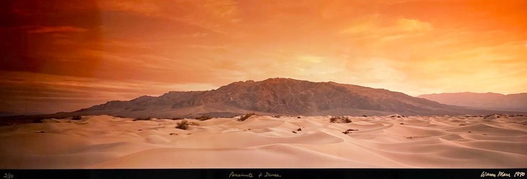 Warren Marr (20th Century) Photograph Panamints And Dunes, Death Valley ...