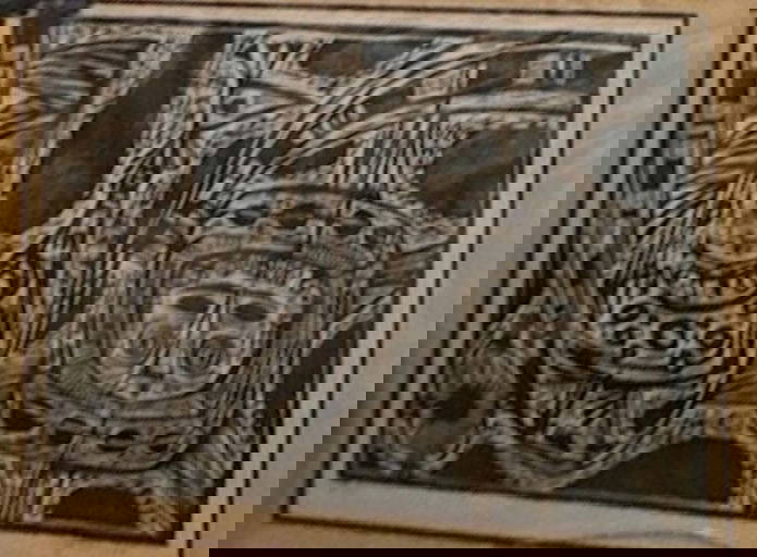 Vytautas Ignas (lithuanian, 1924-2009) , Pencil Signed Woodcut Print ...