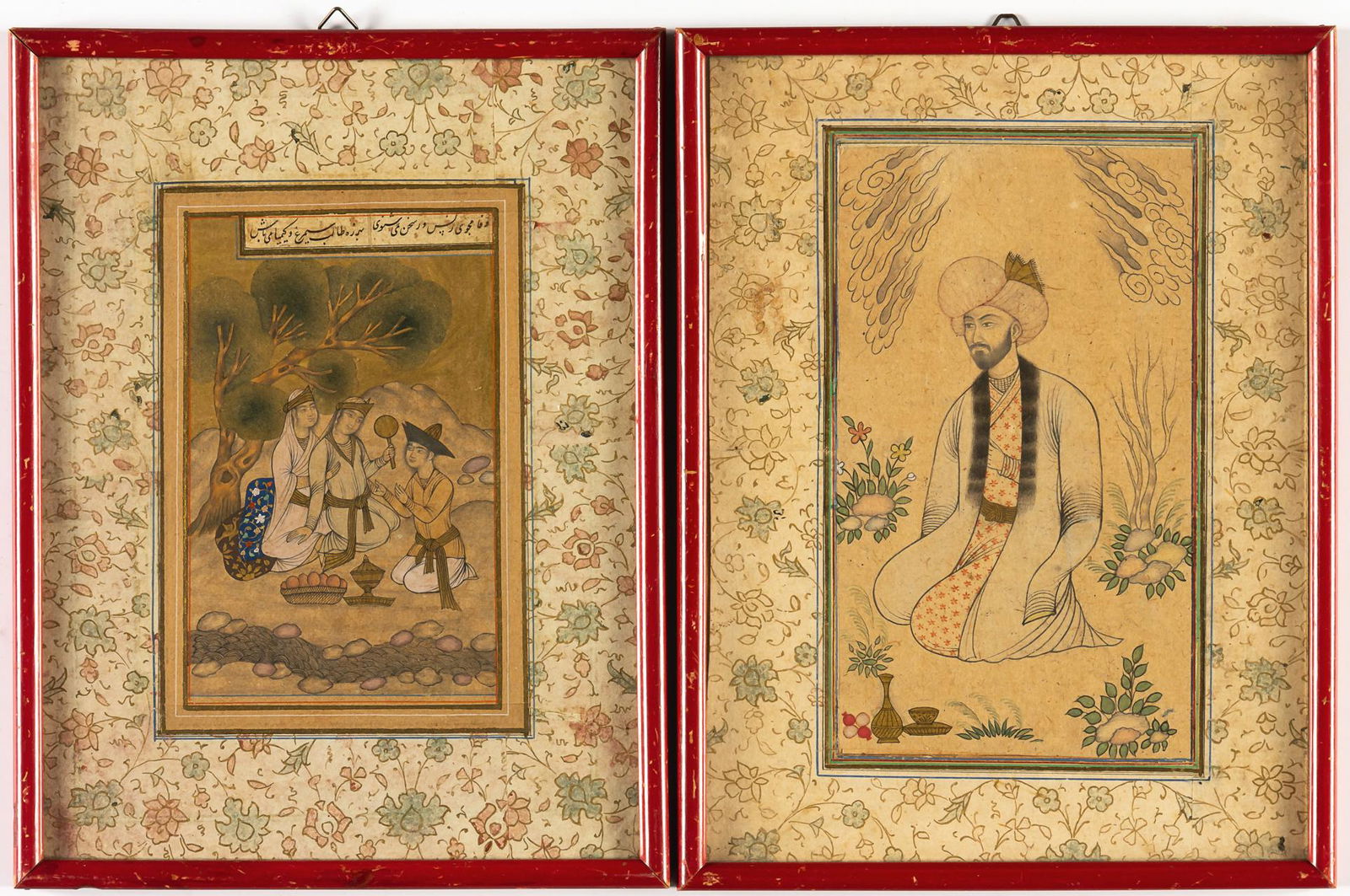 Two Persian Miniatures