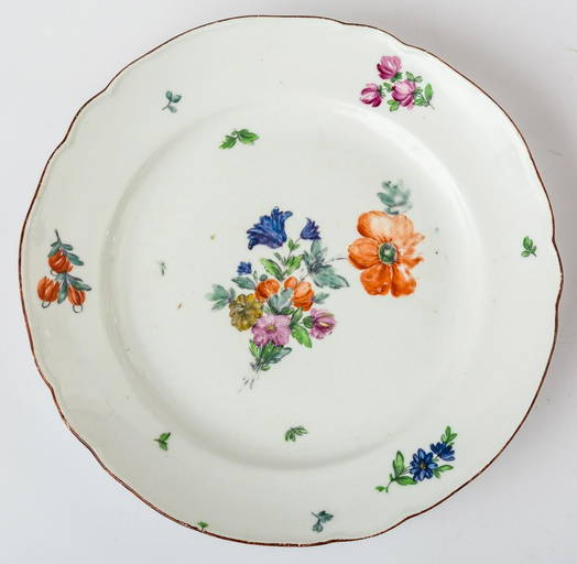 RUSSIAN PLATE WITH FLORAL DECOR (#0030) on Dec 14, 2022 | Galerie ...