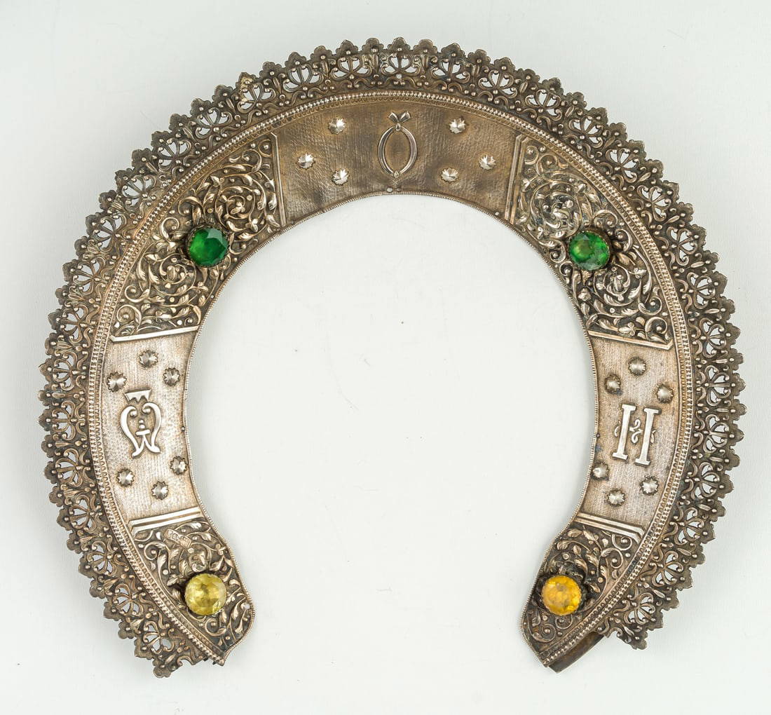 Very Large Russian Silver Nimbus For An Icon Of Christ Auction