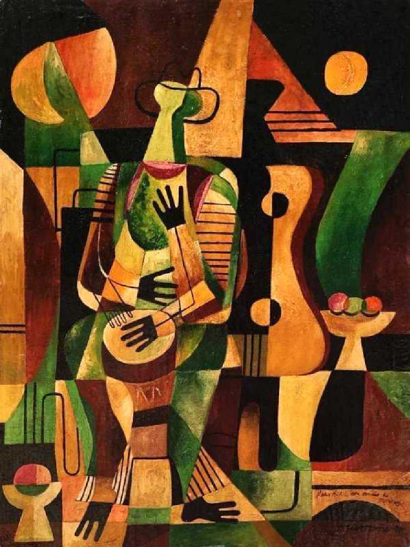 MARIO CARRENO, Oil on Board