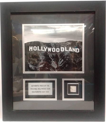 Authentic Piece Of Original Vintage Hollywood Sign