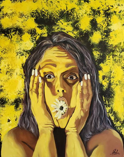 Yisel Pons Guzman, Oil On Canvas.