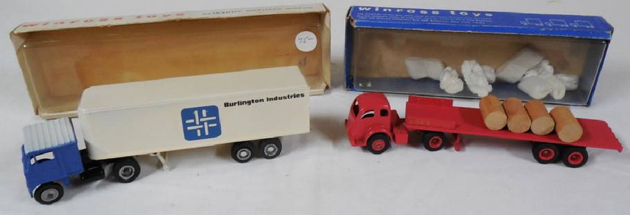 Scarce Early Winross Trucks