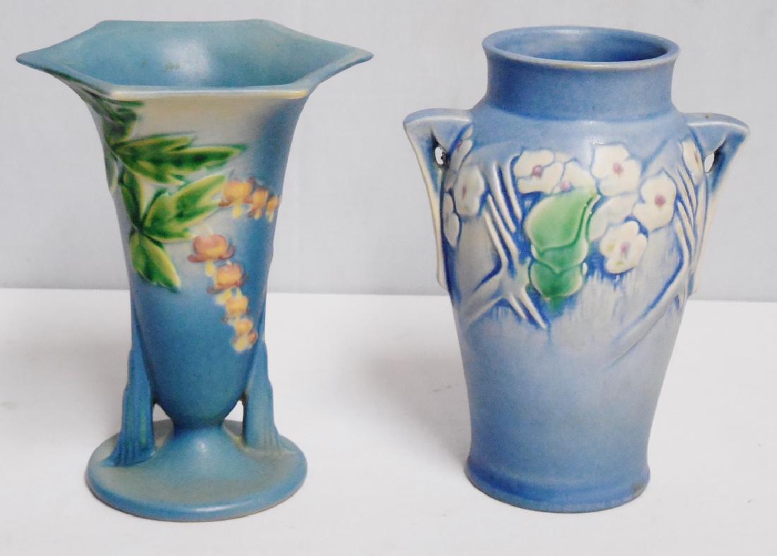 Lot of 2 Roseville Vases