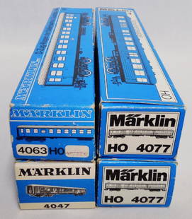 4 Marklin Ho Specialty Cars