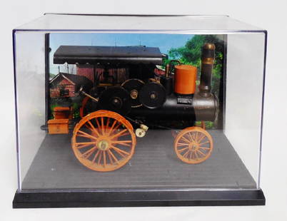 Case Tractor Working Steam Model