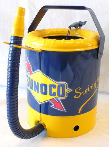 Sunoco Oil Can With Spout