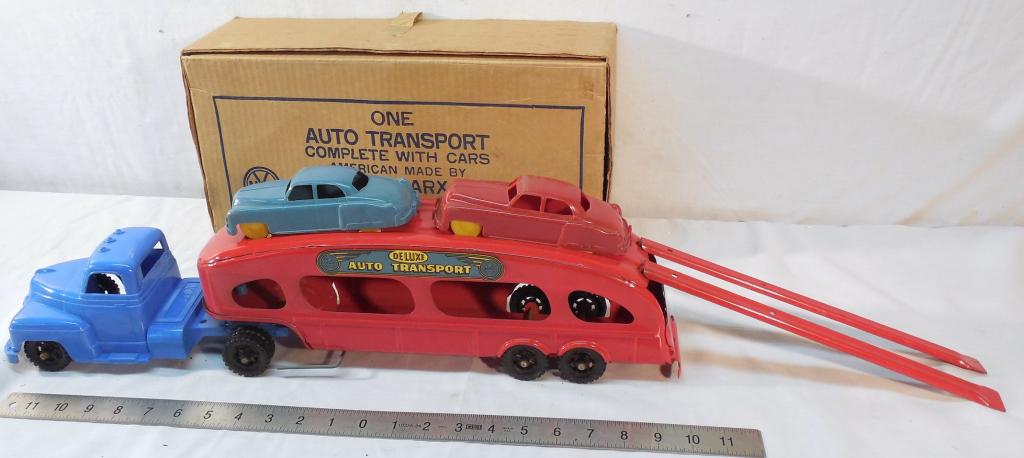 Marx Deluxe Auto Transport W Box