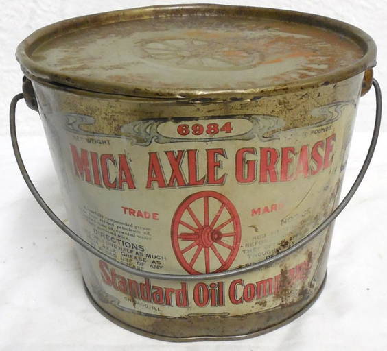 Standard Oil Mica Axle Grease Bucket 1460