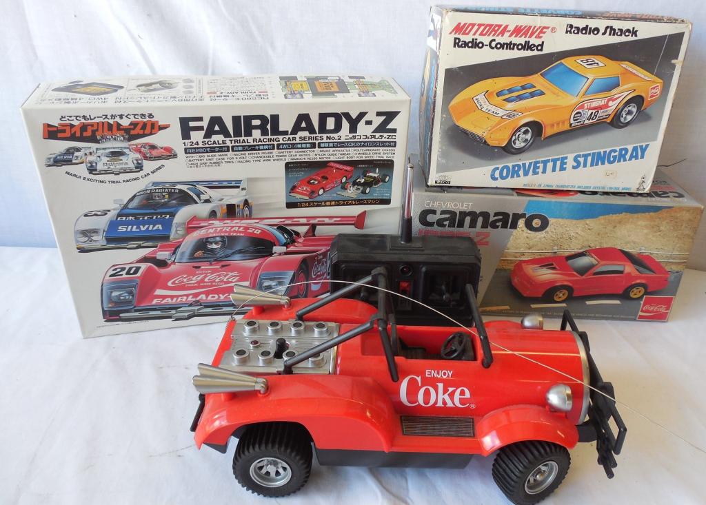 lot of 3 models and RC Coca-Cola car RC car untested / - Nov 07, 2020 ...