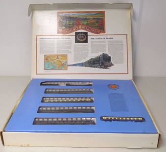 Bachmann Orient Express Train Set In Box