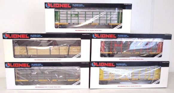 Lot Of 5 Lionel Train Cars