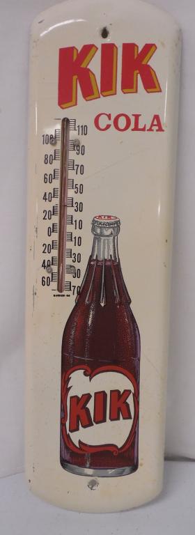 KIK Cola with bottle tin door push, rated 8, 14x4 i - Mar 02, 2012 ...