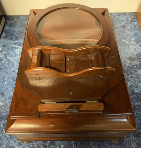 Table Top Stereo Viewer Box With Slides