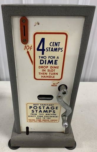 U.s. Postage Stamp Machine 4 Cent Stamps