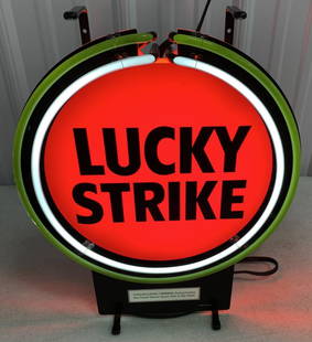 Lucky Strike Neon Sign