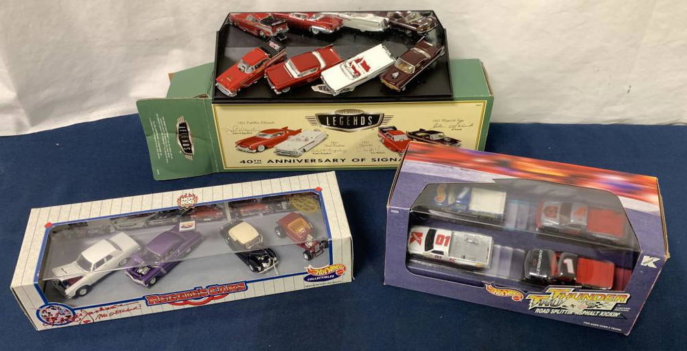 Lot Of 3,hot Wheels Legends,trucks,reggie Cars