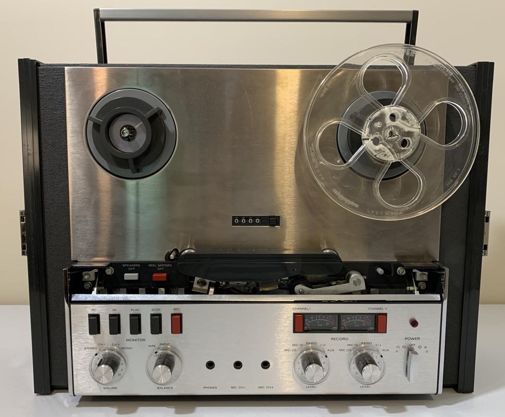 Revox High Fidelity Reel To Reel Tape Recorder