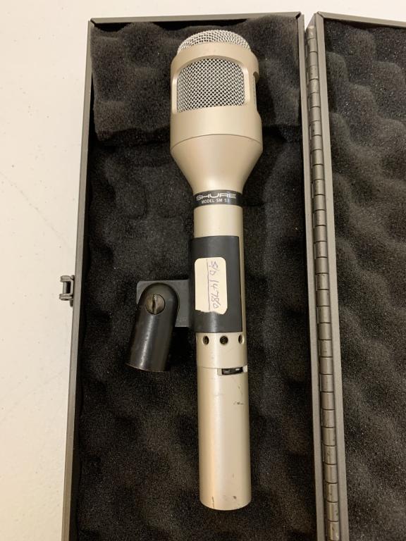 Shure SM53 Unidirectional Dynamic Microphone - Apr 16, 2022 | Rentzel's ...