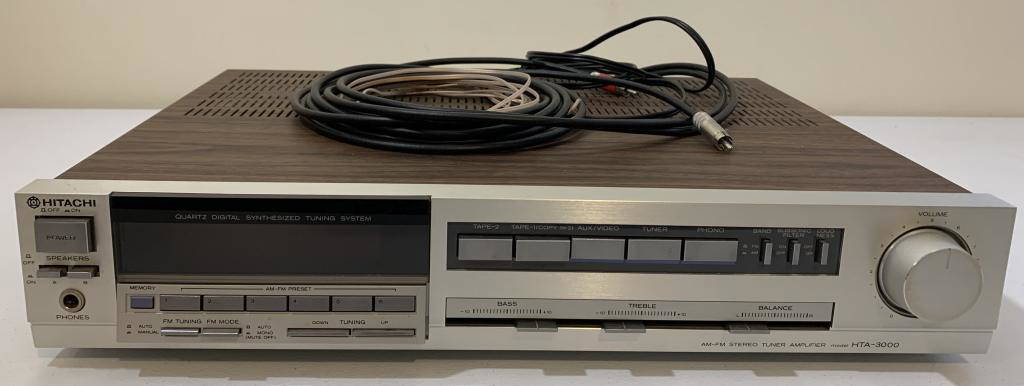 Hitachi Hta 3000 Am/fm Stereo Tuner Amplifier