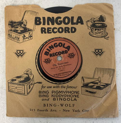 Bingola Record, Oh Susanna
