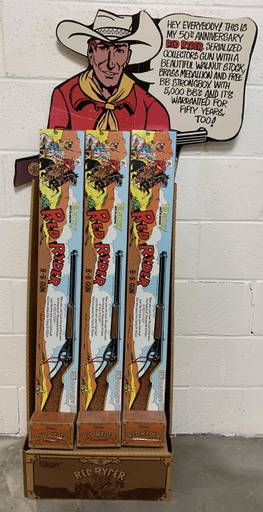Daisy Red Rider BB Gun Display w/ Empty Boxes - Jun 18, 2022 | Rentzel ...