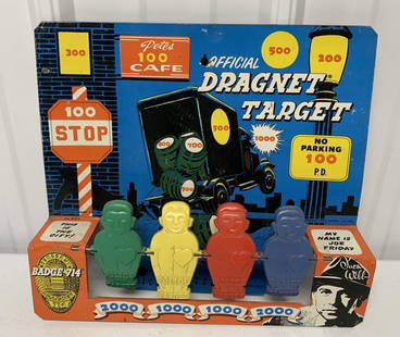 Knickerbocker 643 Dragnet Target Game