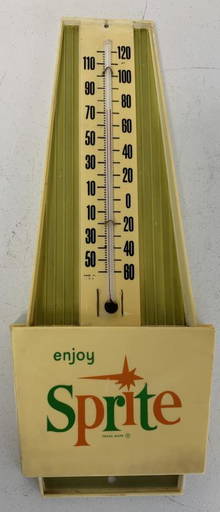 Plastic Sprite Thermometer
