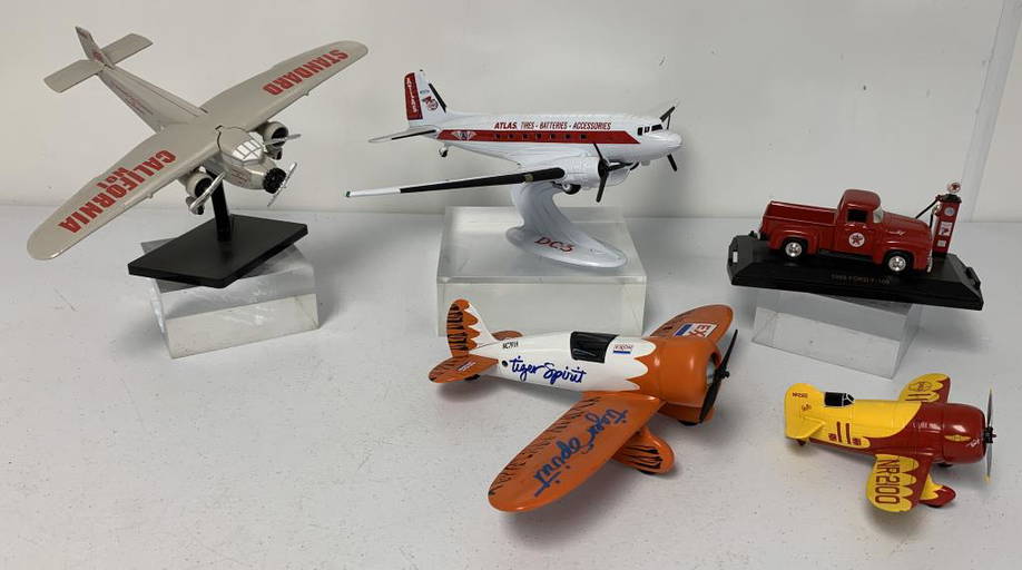 lot of 5 Exxon, Standard, Atlas, Shell Planes othe (#0371) on Jul 16 ...