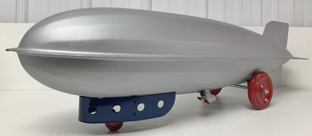 Metal Dirigible on Wheels (#0494) on Oct 15, 2022 | Rentzel's Auction ...