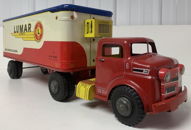 Marx Lumar Lines Tin Truck