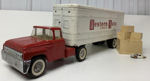 Structo Metal Western Auto Truck/Trailer (#0597) on Oct 15, 2022 ...