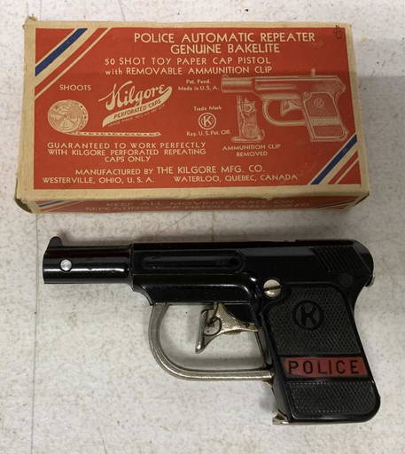 Kilgore Police Repeater Toy Gun & Original Box - Dec 10, 2022 | Rentzel ...