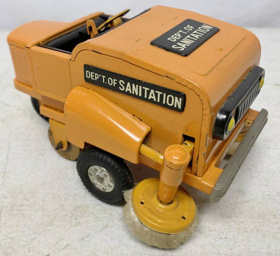Dept. Of Sanitation Friction Tin Street Sweeper