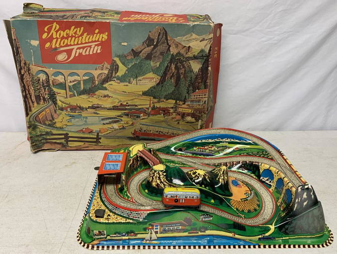 Technofix Rocky Mountains 312 Toy Train & Box - Dec 17, 2022 | Rentzel ...