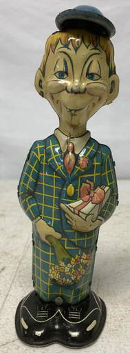 Marx Mortimer Snerd Tin Wind Up Toy