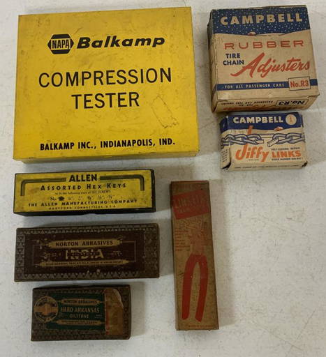 (7)Campbell Chains, Balkamp Tester, others (#0049) on Jan 14, 2023 ...