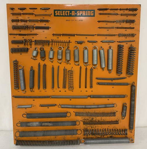 Select-A-Spring Metal Display Board (#0065) on Jan 14, 2023 | Rentzel's ...